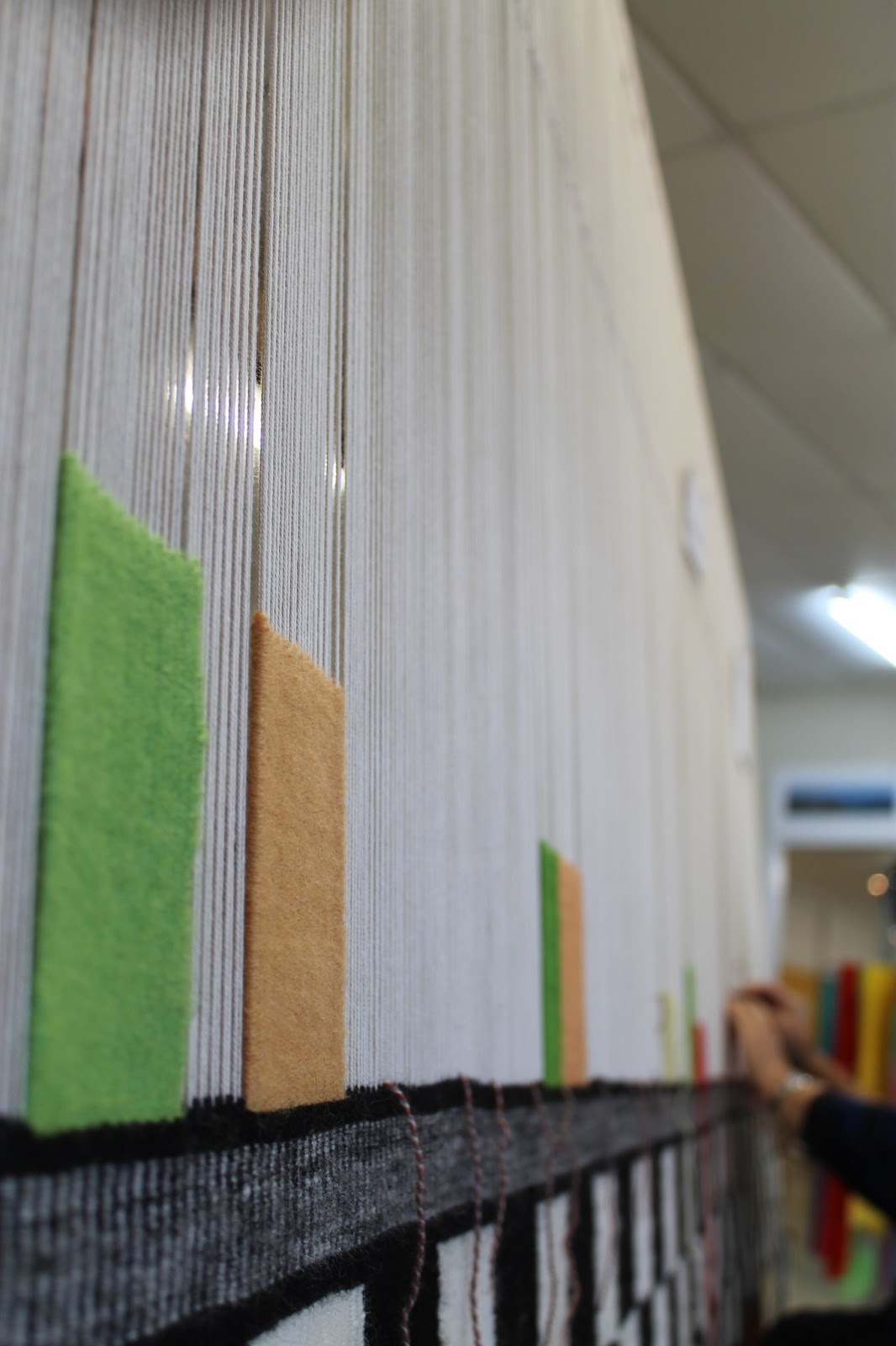 The Whangarei Community Tapestry Project: We have COLOUR!