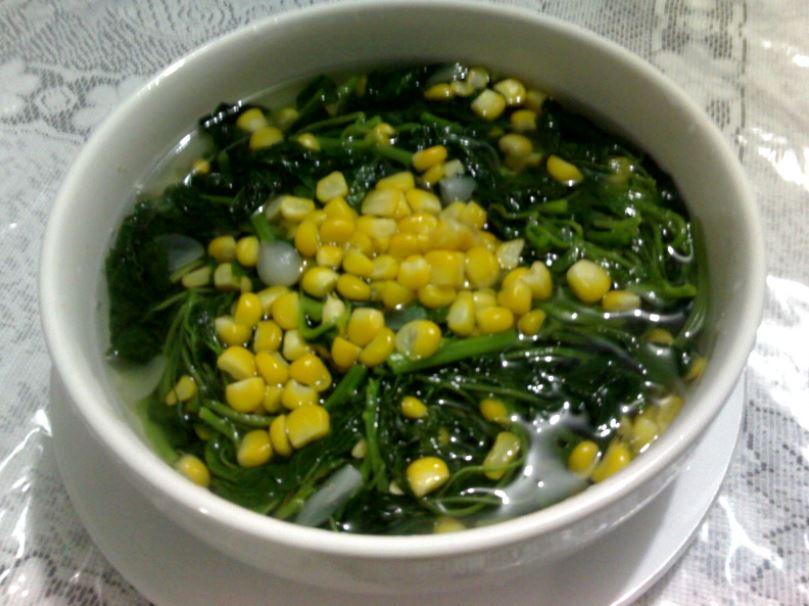 sayur bening daun katuk