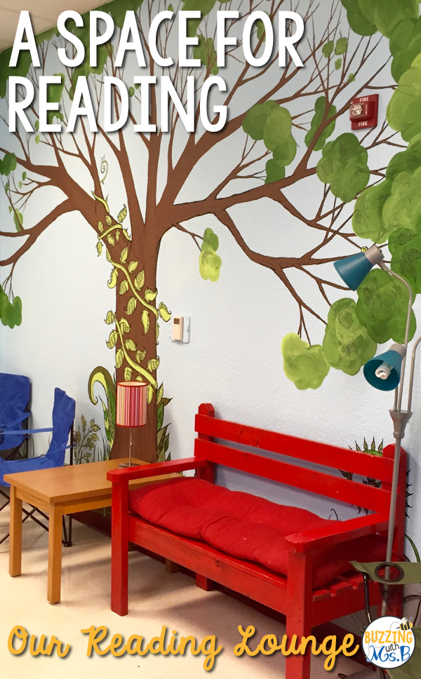 Buzzing with Ms. B: A Special Place to Read: Our School Reading Lounge ...