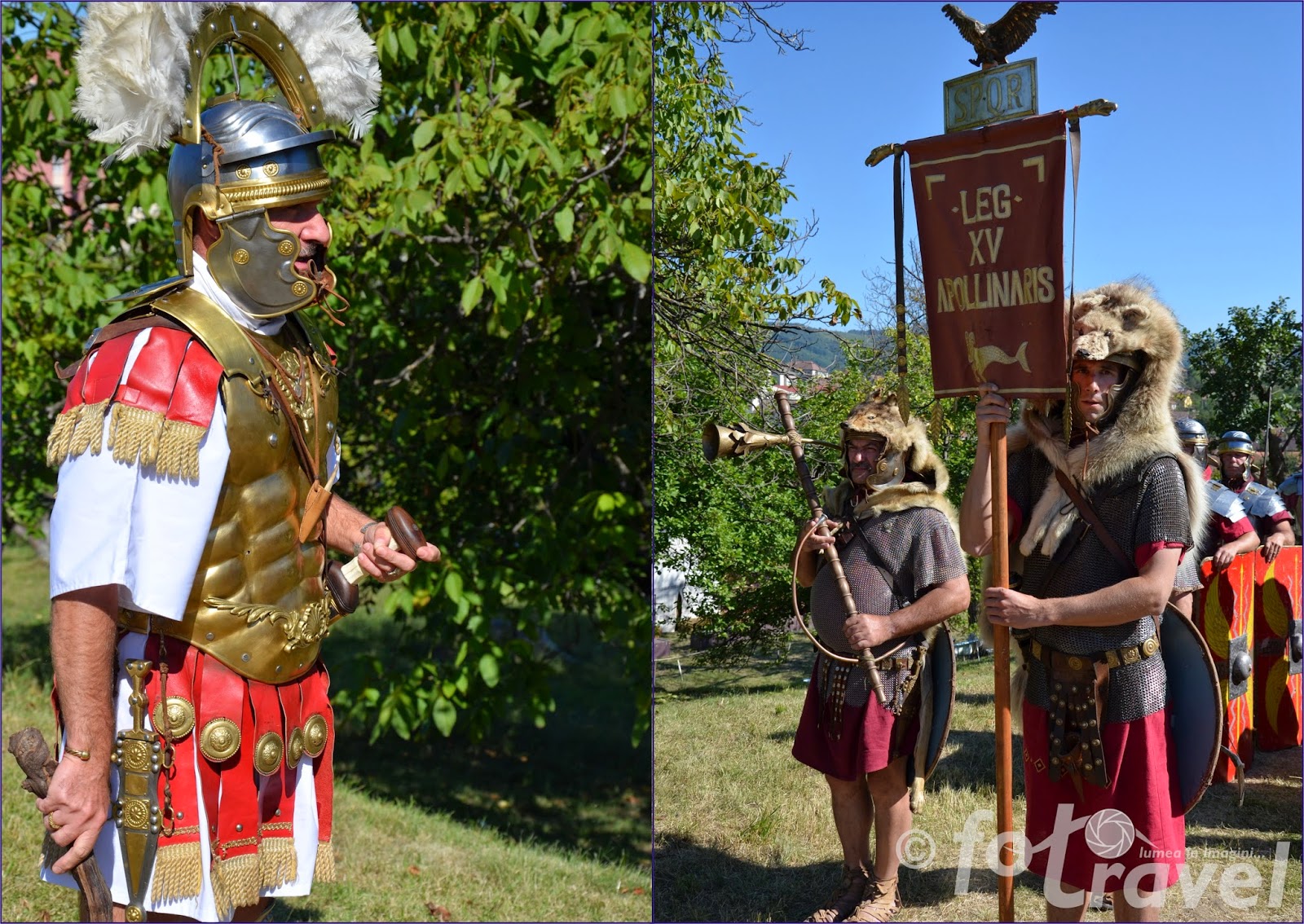 Foto travel: Savaria Legio XV Apollinaris, din nou la Zalău