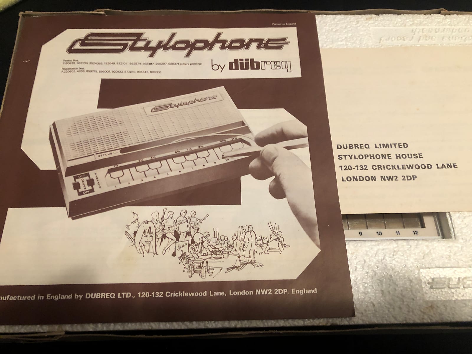 MATRIXSYNTH: Dubreq Rolf Harris Stylophone White
