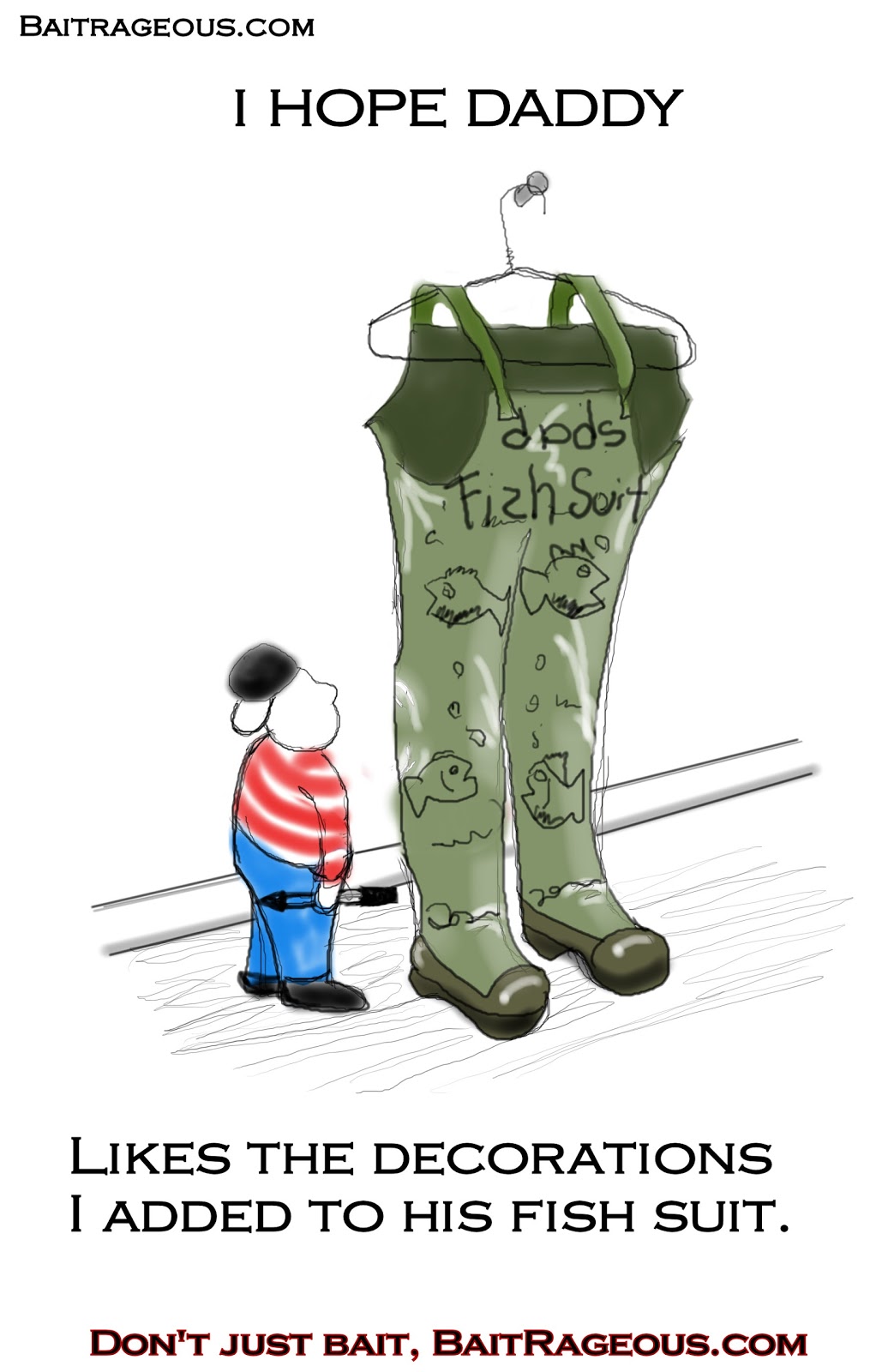 BaitRageous: Designer Waders!