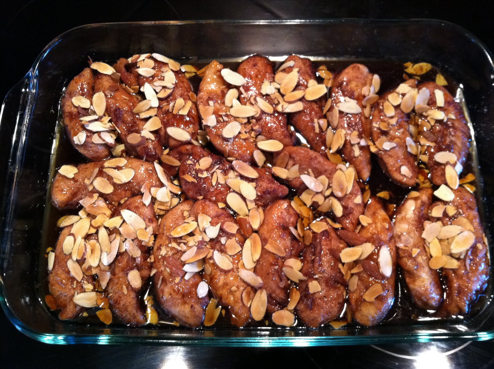 Cooking with Cami: Honey Almond Chicken