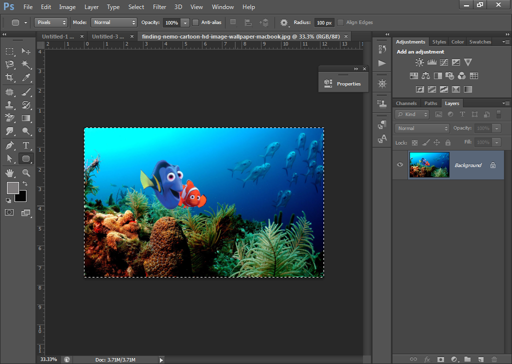 Photoshop Clipping mask tutorial