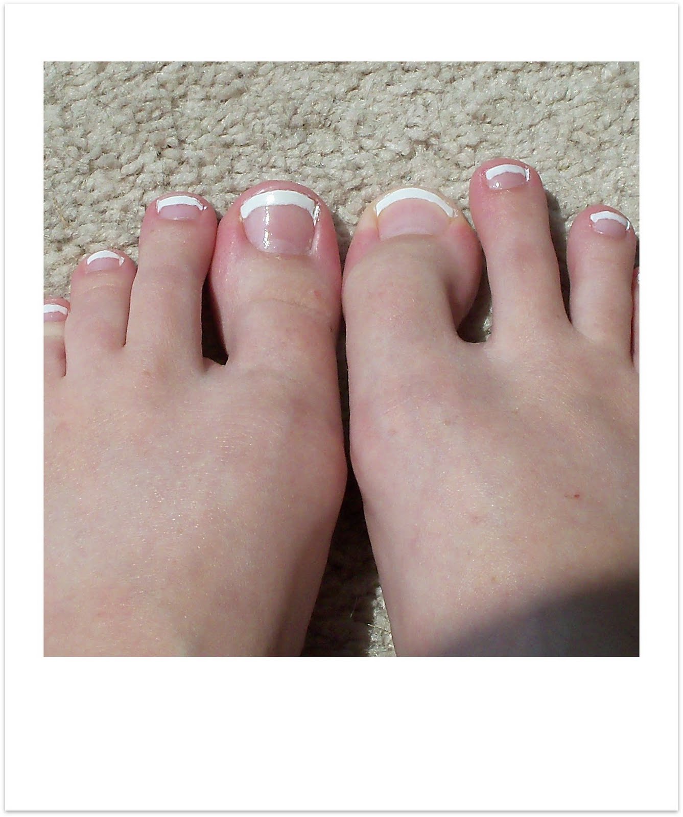 Holly's Hobbies: 20 Minute French Pedicure