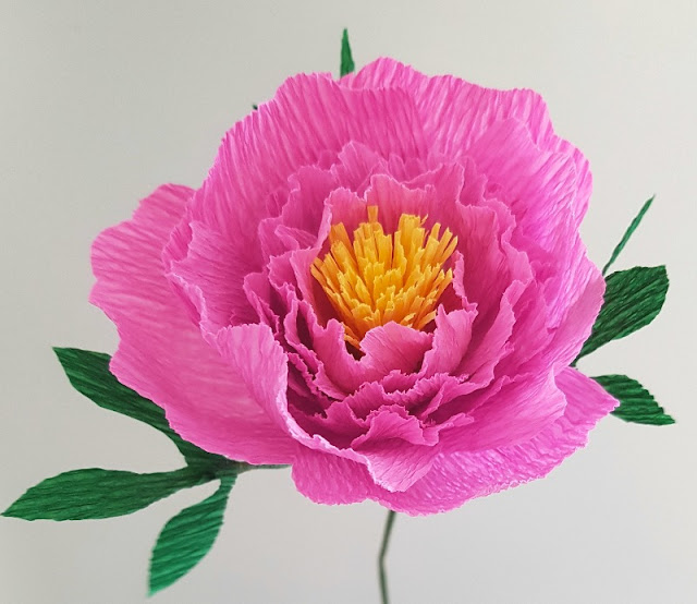 A Playful Stitch: Paper Peonies