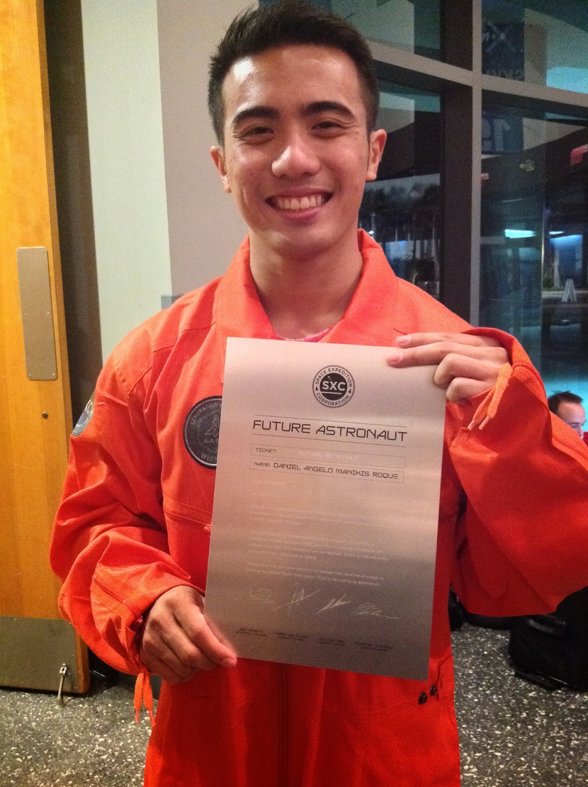 Meet Chino Roque – the first Filipino astronaut - Where is Ed Uy?