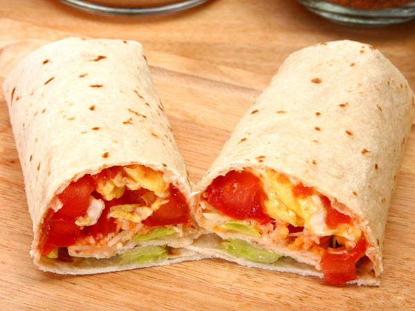 Tandoori Aloo Wrap