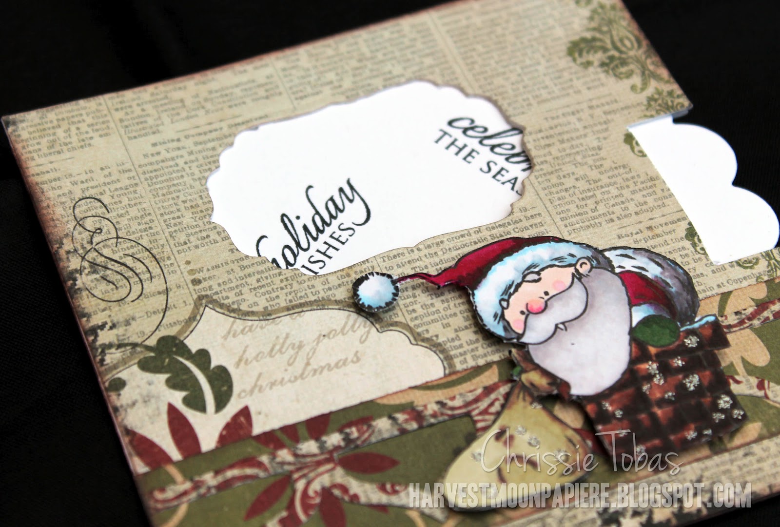 Harvest Moon Papiere: A Window Wheel Card!