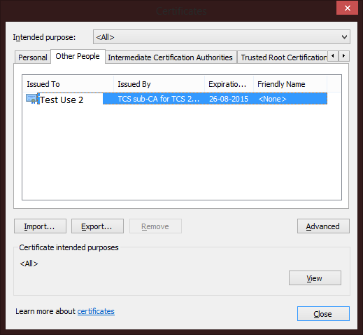 How to Remove Digital Certificates from Web Browser - eTenders Info