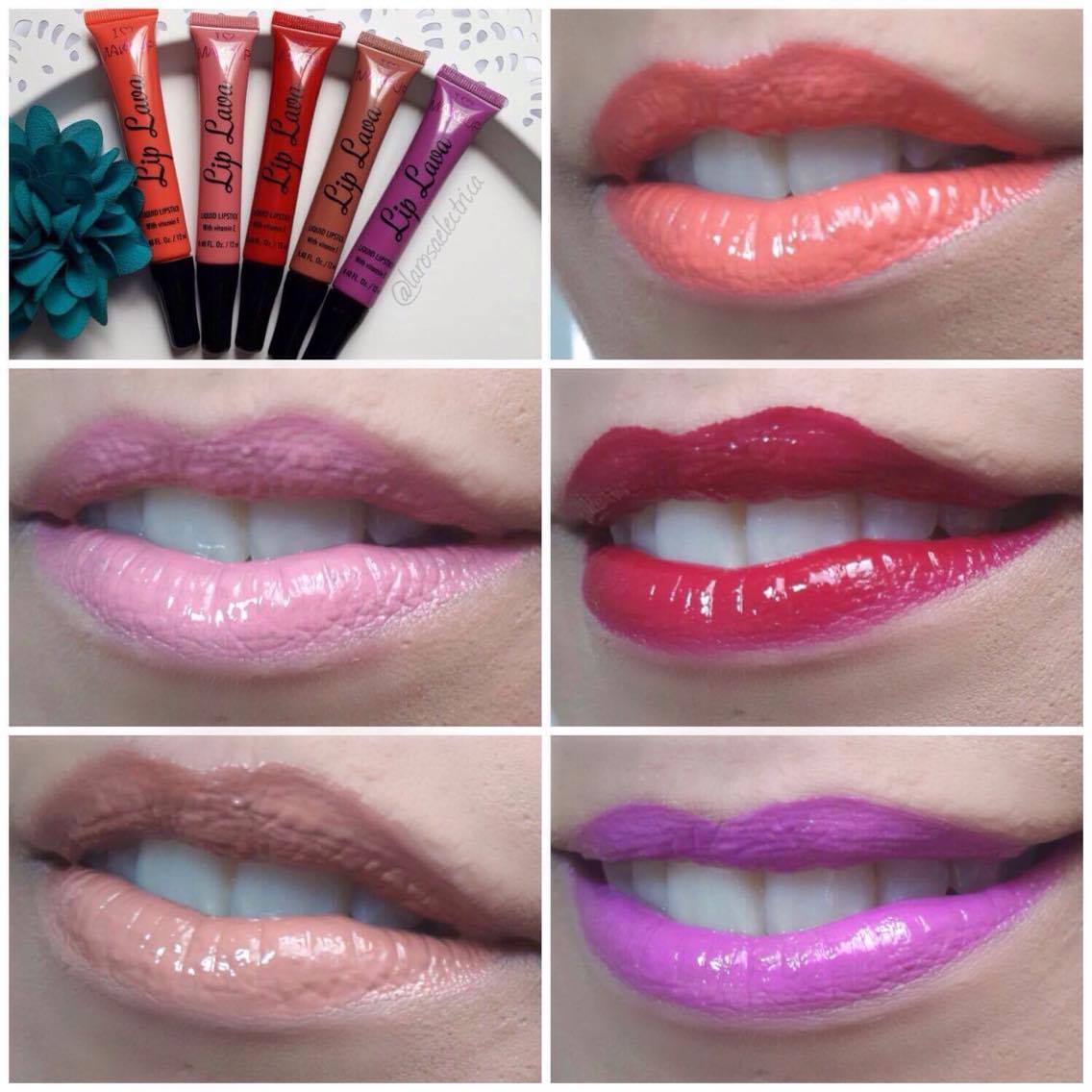 La rosa eléctrica: LIP LAVA I HEART MAKEUP