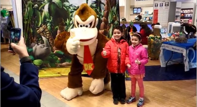 Festa de lançamento de Donkey Kong Country: Tropical Freeze na Nintendo ...