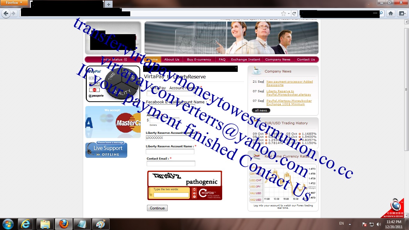 Transfer Virtapay Money To Western Union: Withdraw VirtaPay E-currency ...