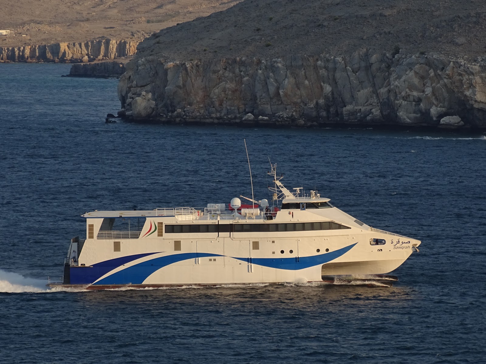Sergio@Cruises: Ferry HSC Sawgrah da National Ferries Company, Oman