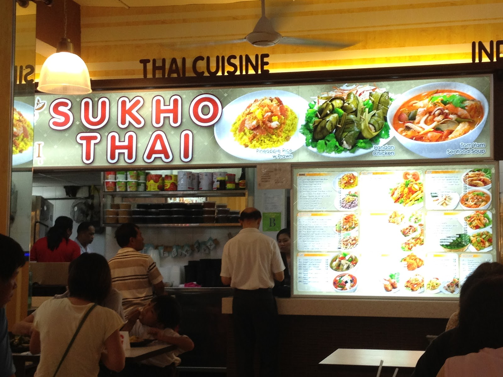Susan's Blog: Coffee shop Thai Food - Sukho Thai
