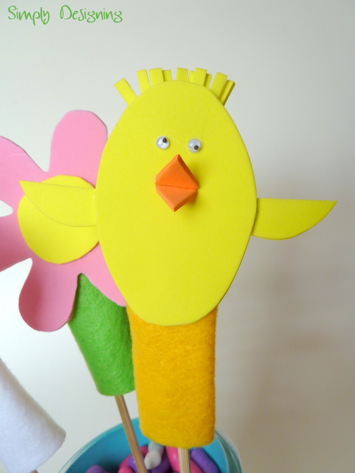 Spring Finger Puppets | Simply Designing with Ashley