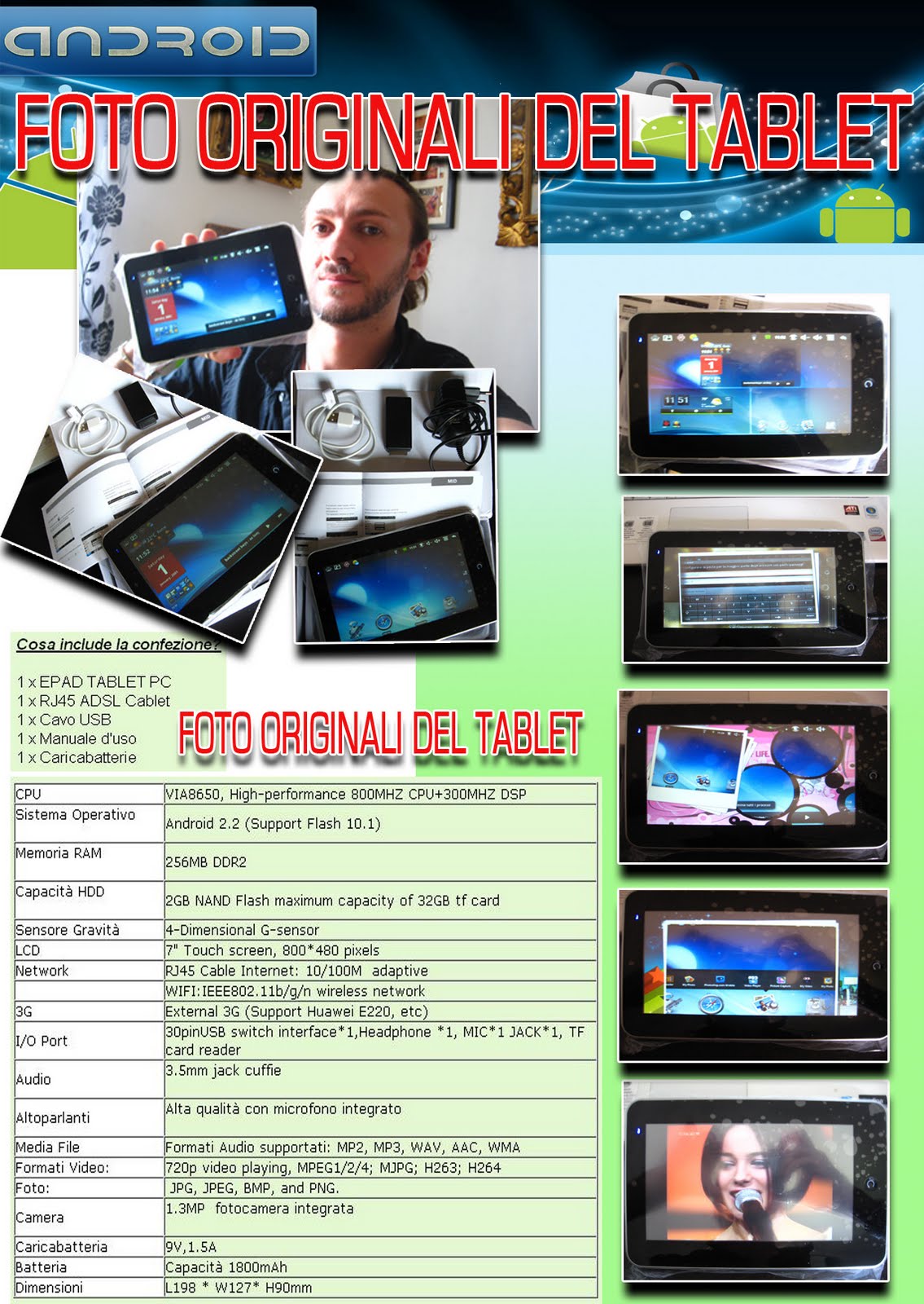 TABLETANDROMANIA: tablet mid 7 Android 2.2 CPU WM8650 800MHz