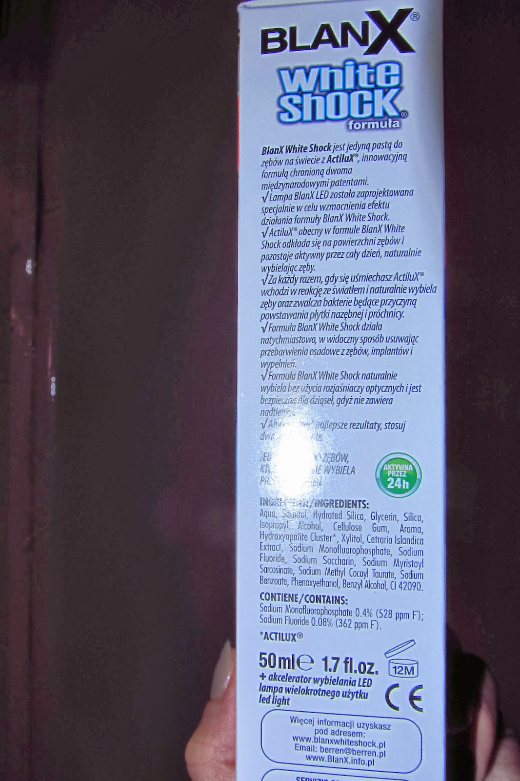 Recenzja - Blanx White Shock