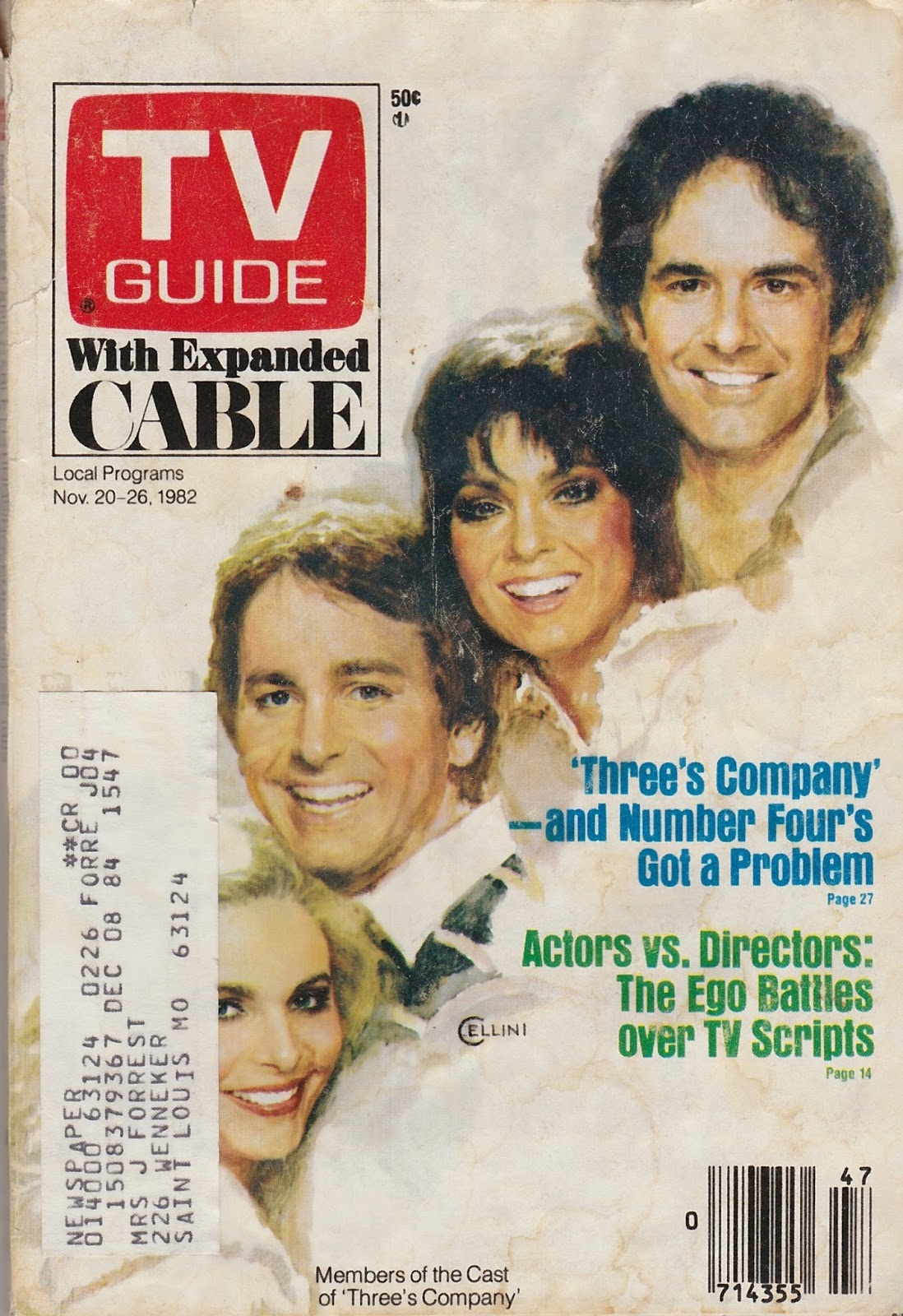 Garage Sale Finds: What was on TV November 20th through 26th, 1982