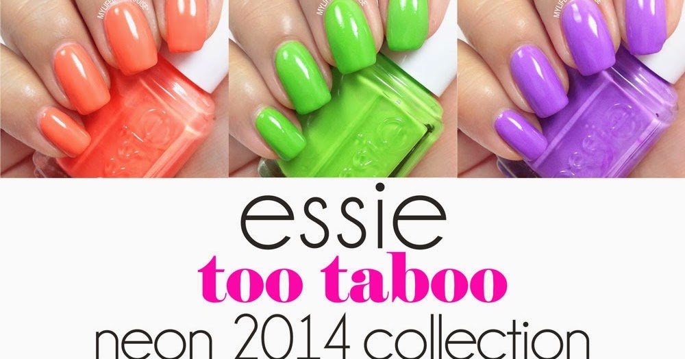 My Life in Turquoise: Nail Polish Review - Essie Neon 2014 Collection ...