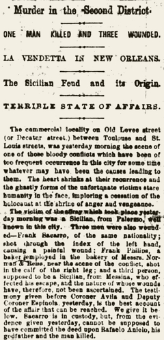 Deep Water: Joseph P. Macheca: New Orleans underworld boss murdered