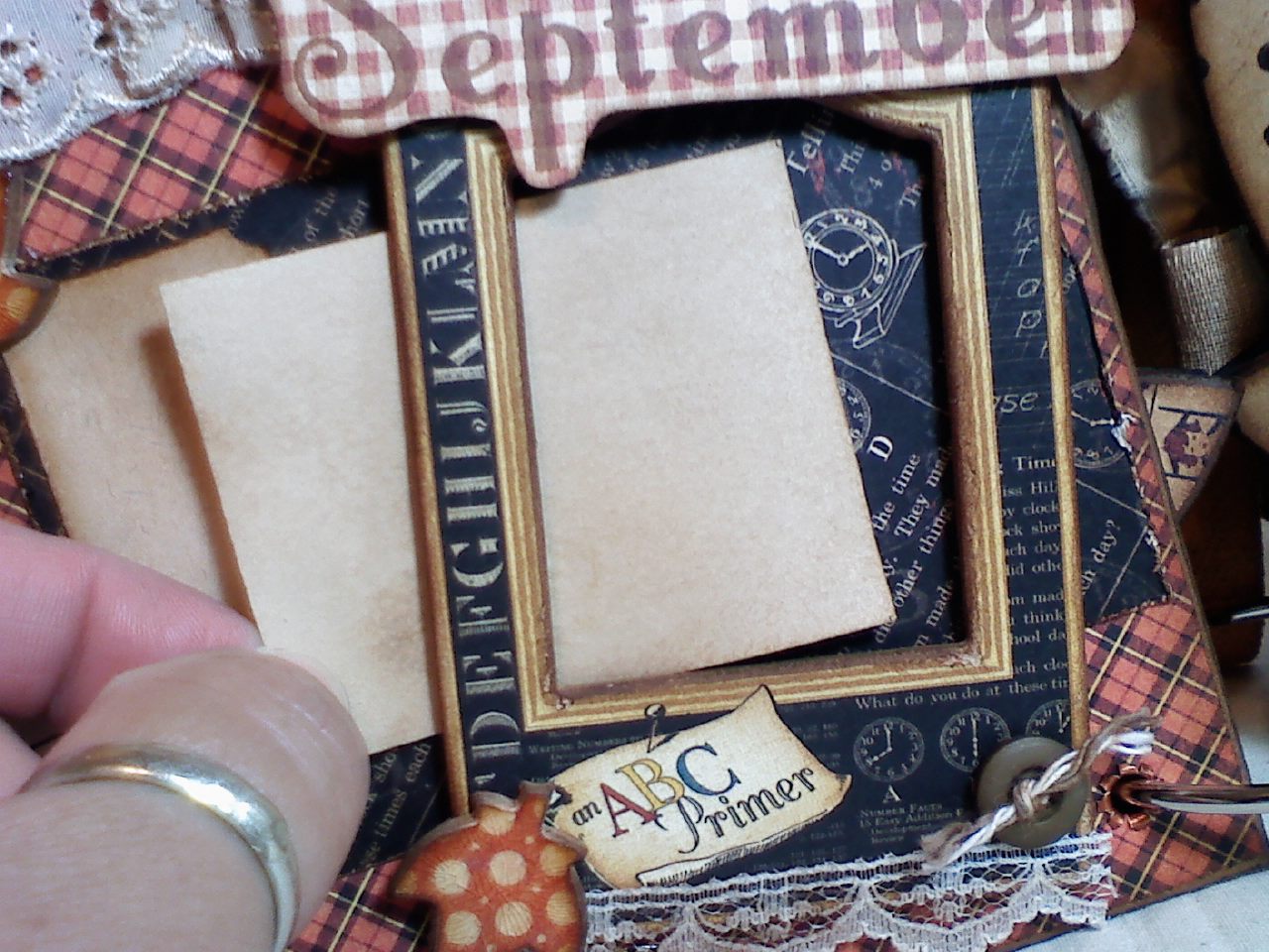 “Autumn Leaf” Custom Accucut die and Album! – The Jule Box Studios