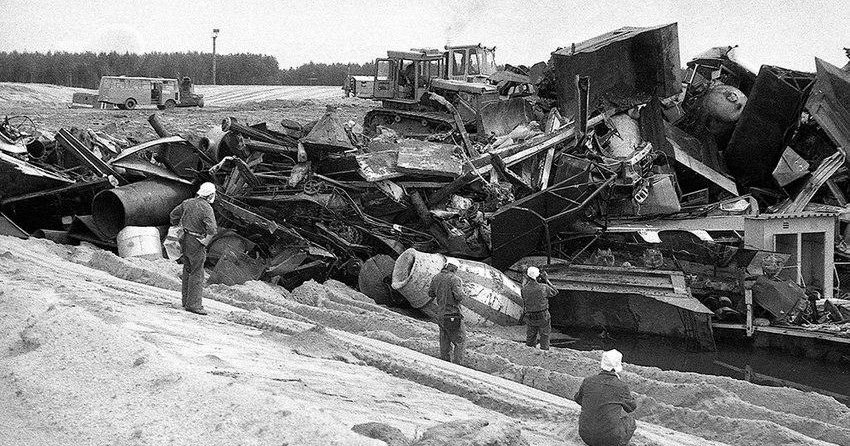 CHERNOBYL ADVENTURE: The burial place of Radioactive Waste "Buryakovka ...