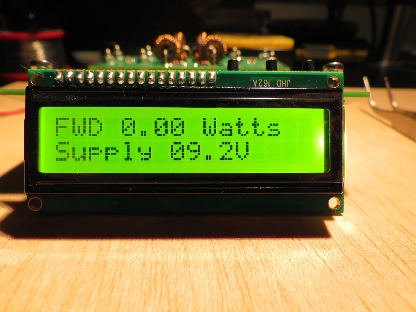 Counting Radios: Radio-Kits - Digital SWR Meter Kit - Build Result