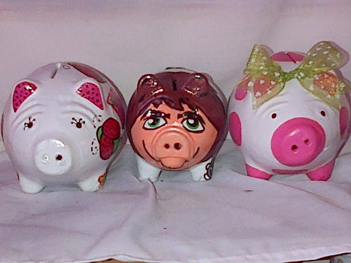 Marranitos Personalizados - Mega Marranos pintados