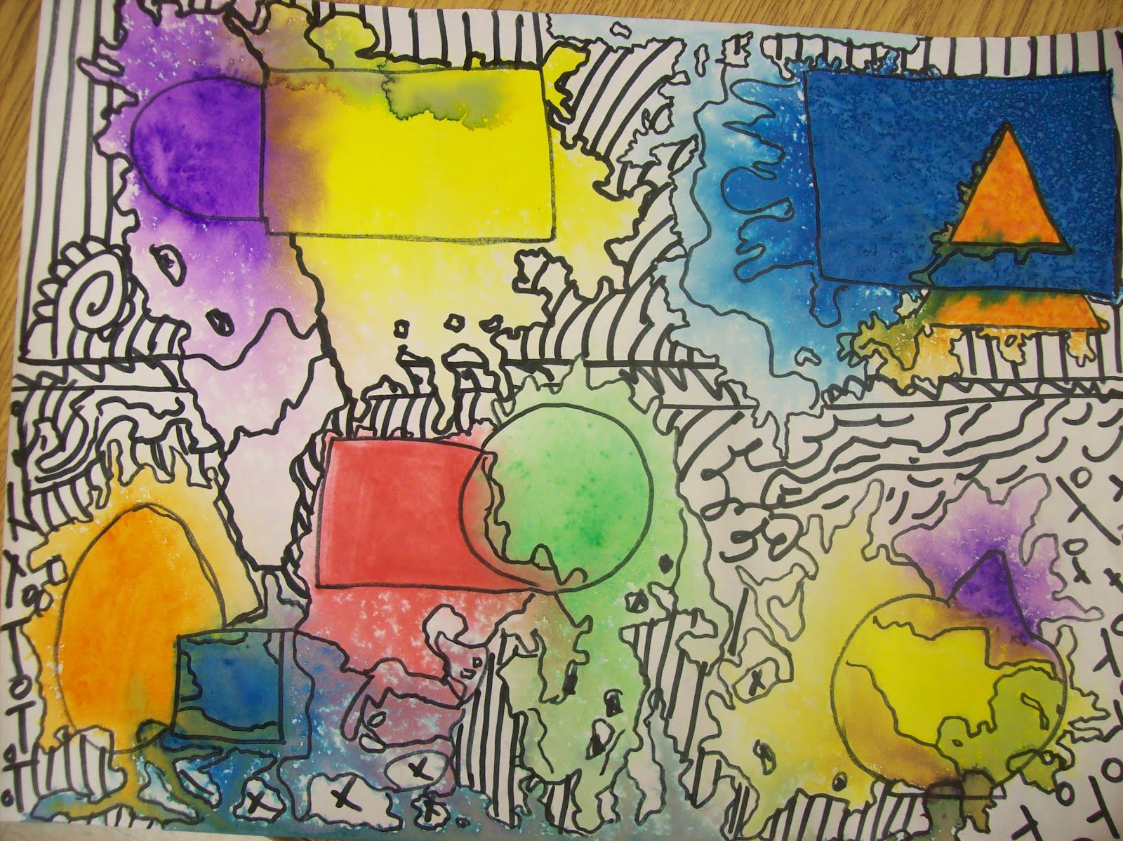 CCE Art Happenings: Geometric to Organic - Shapes Gone WILD!