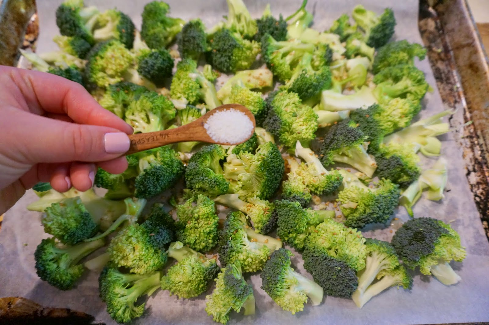 Korean-Style Roasted Broccoli