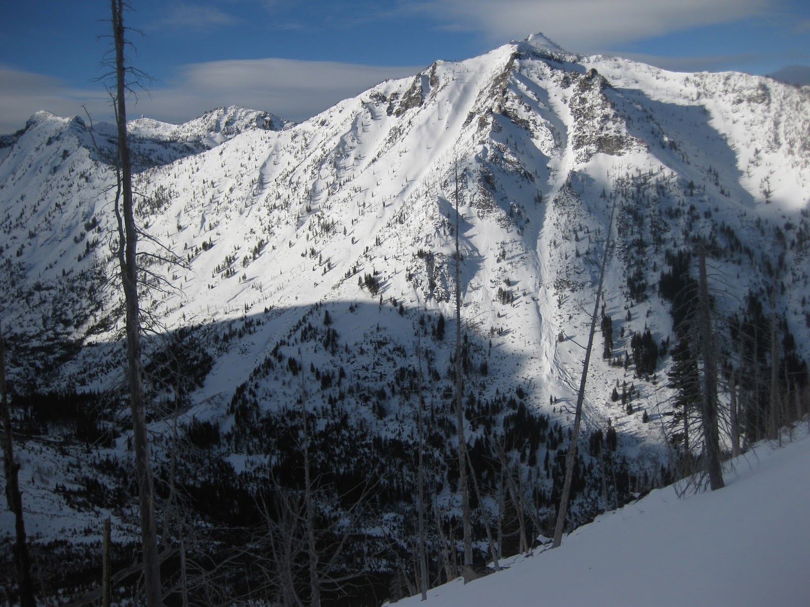 MT Adventures: Fred Burr Creek, Burr point 8,469