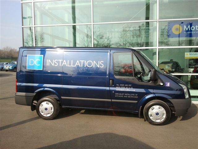 The Green I Signs Blog: Ford Transit Van Signwriting by Green I Signs