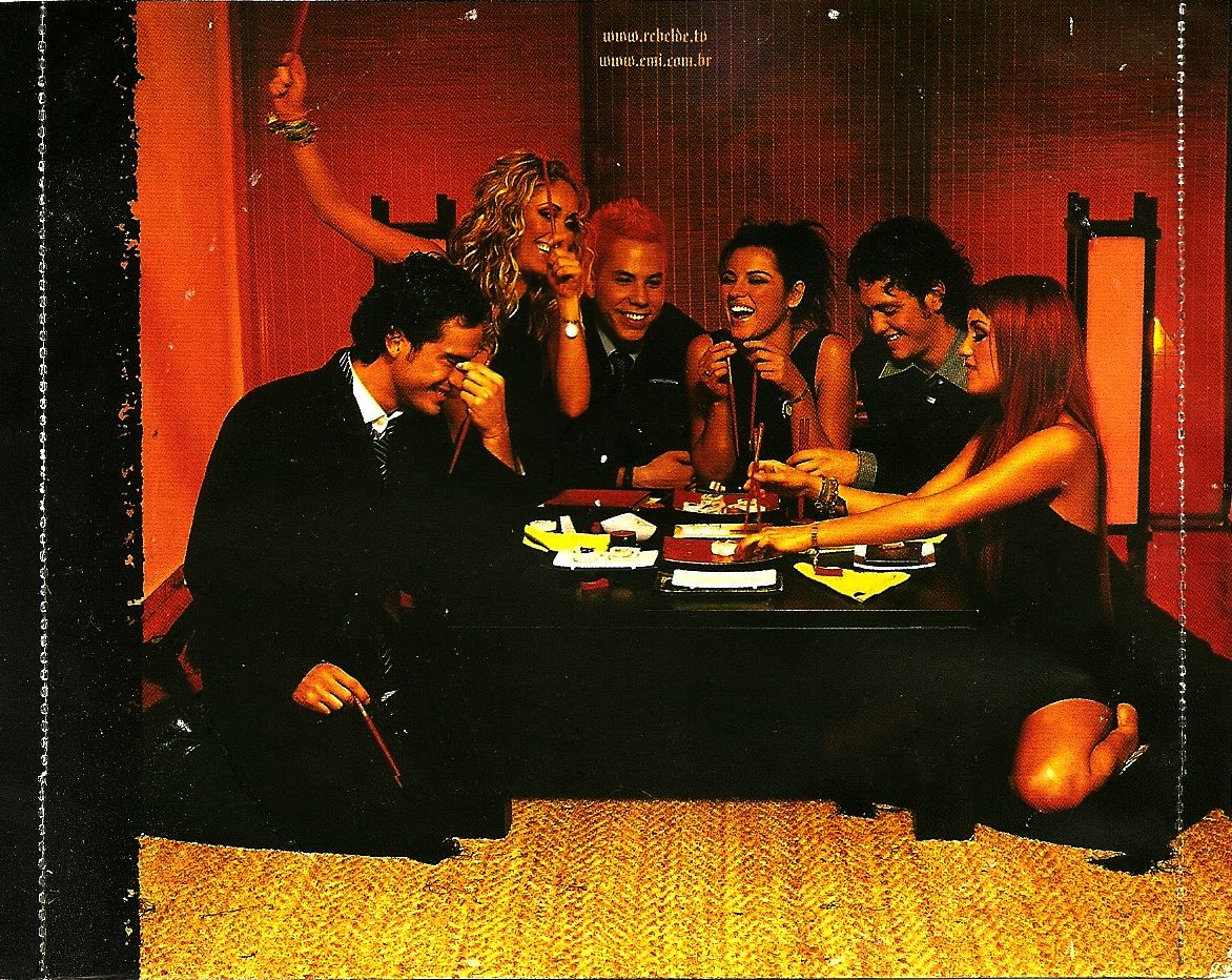 Encarte: RBD - Nosso Amor Rebelde (Edição Brasil) - Encartes Pop