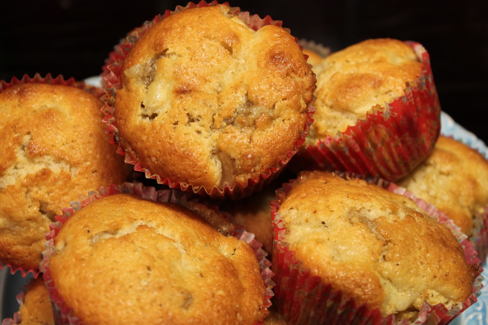 Få lite Matro: Äppelmuffins med mandelmassa