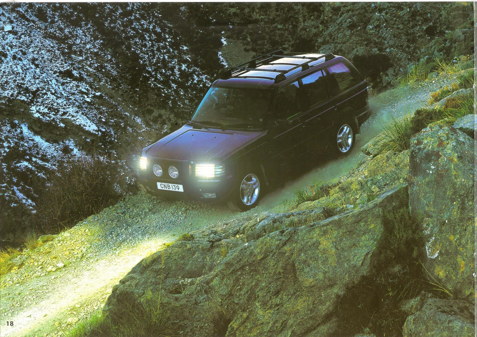 RANGE ROVER WORLD : Range Rover P38 accessories booklet for reference only