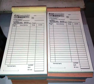 PERCETAKAN NOTA DI SEMARANG: Cetak Nota Rangkap Murah Di Semarang