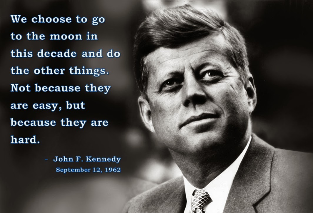 Lo Que Pasó en la Historia: May 25: President John F. Kennedy announced ...