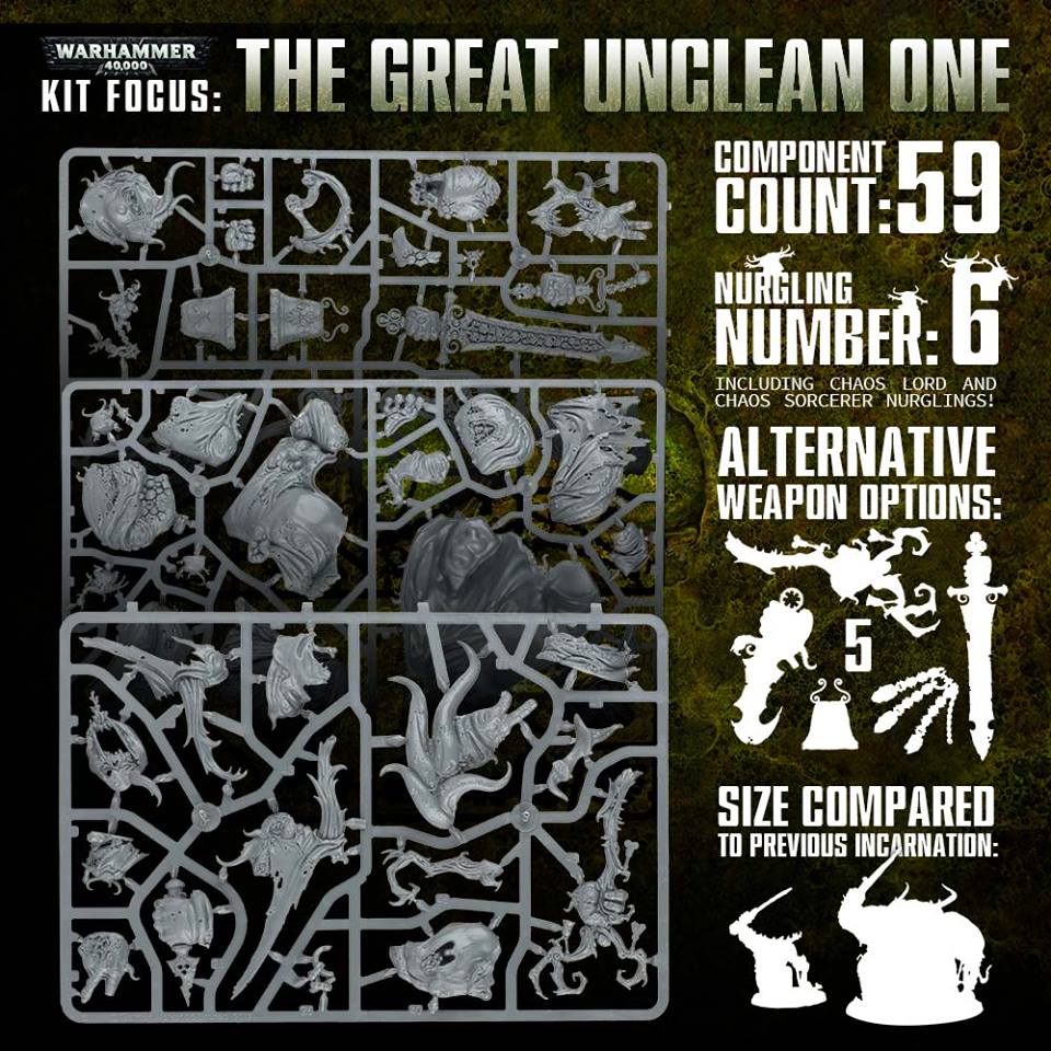 The Great Unclean One Sprues - Faeit 212