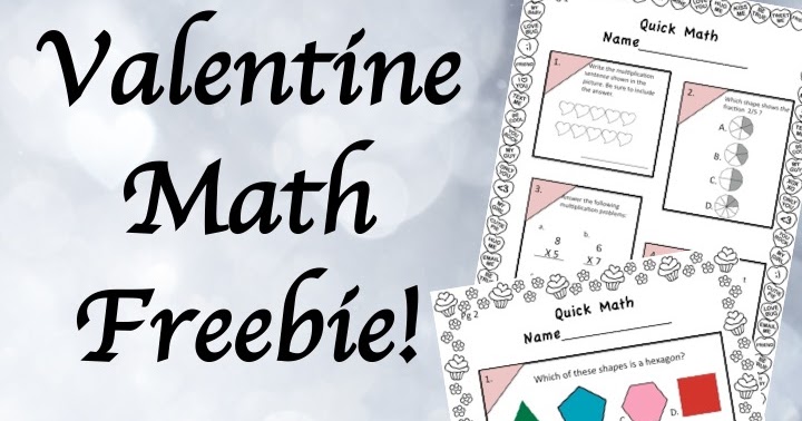 Dragon's Den Curriculum: Valentine Math Freebie