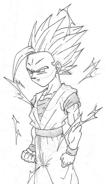 Dibujos de gohan para colorear - Imagui