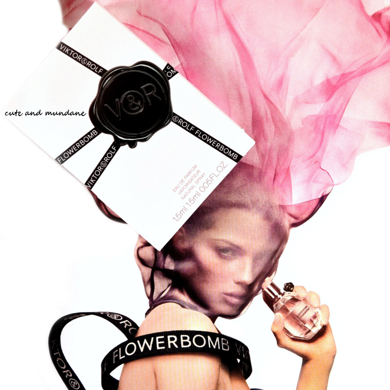 Cute and Mundane: Viktor & Rolf Flowerbomb Eau de Parfum review
