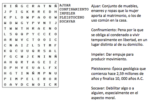 Historia Socio-Política de México: Sopa de Letras, México Precolombino