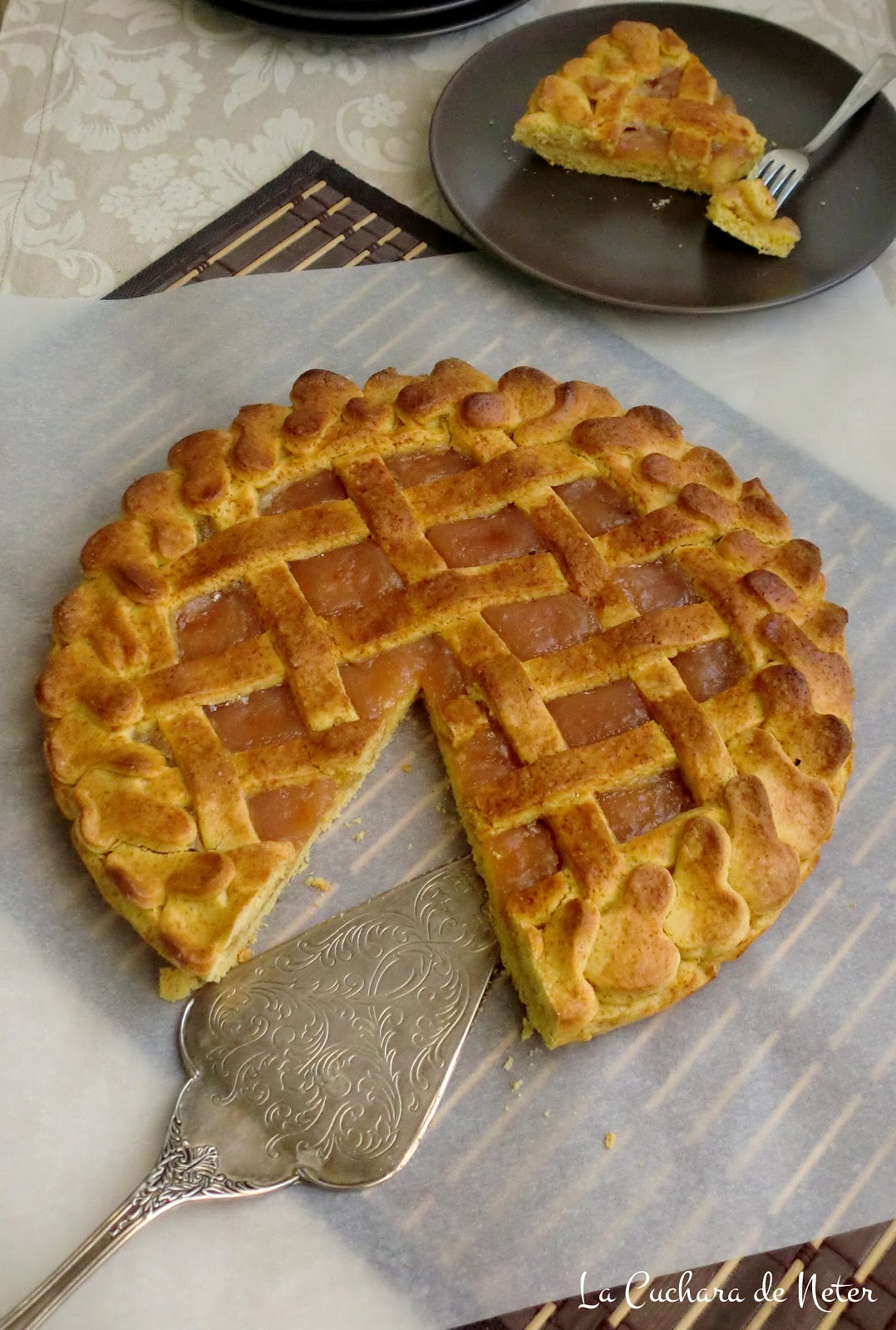La Cuchara de Neter por Ángel Soliño: Pasta flora de membrillo
