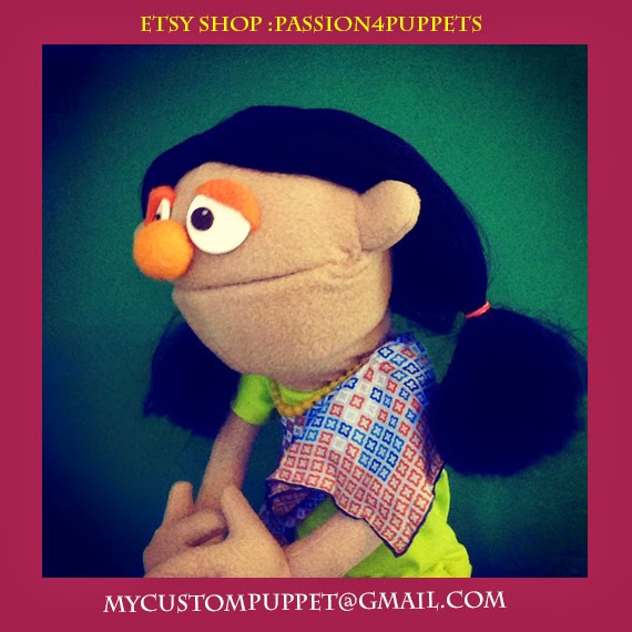 PASSION 4 PUPPETS : Little girl Amazing Custom puppet
