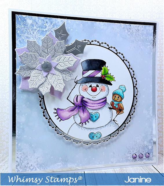 Crafting Crackers: Whimsy Stamps Inspiration Design Team Card - December