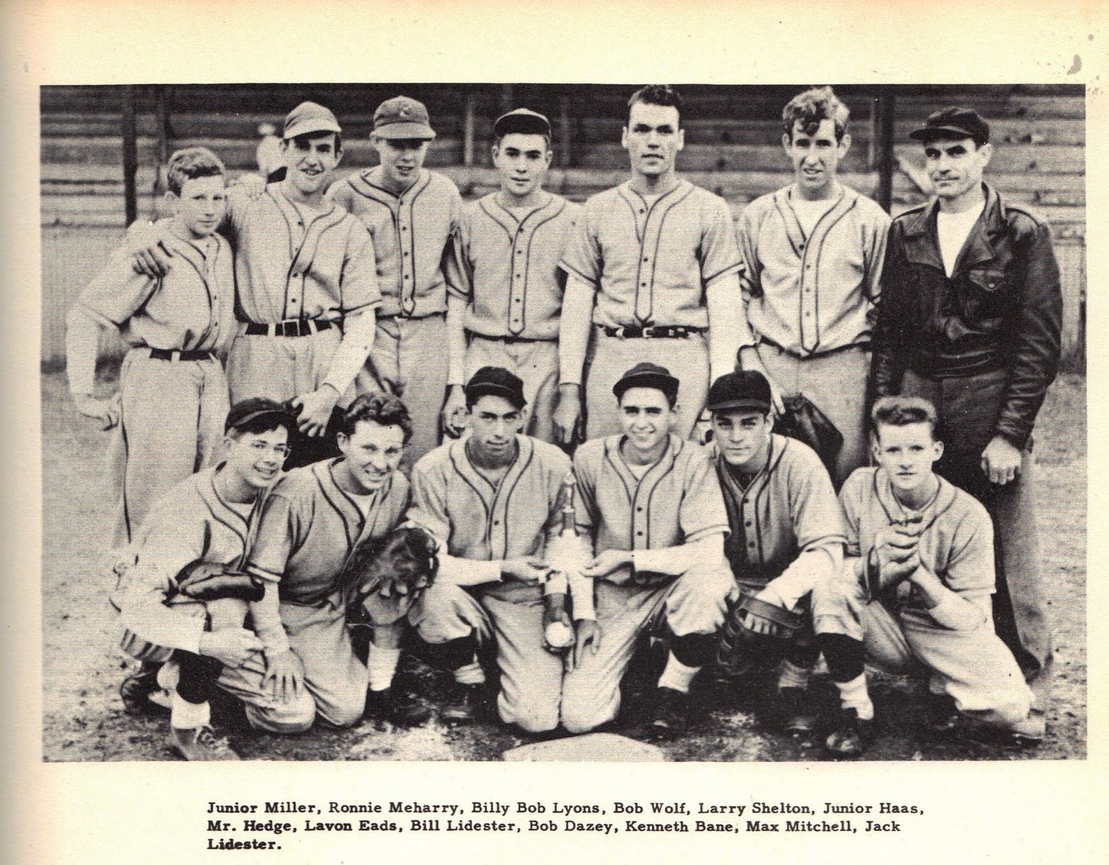 Wingate Spartans: Baseball 1947-48 County Champs