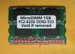 Micro-DIMM -Micro - Dual in-line memory module