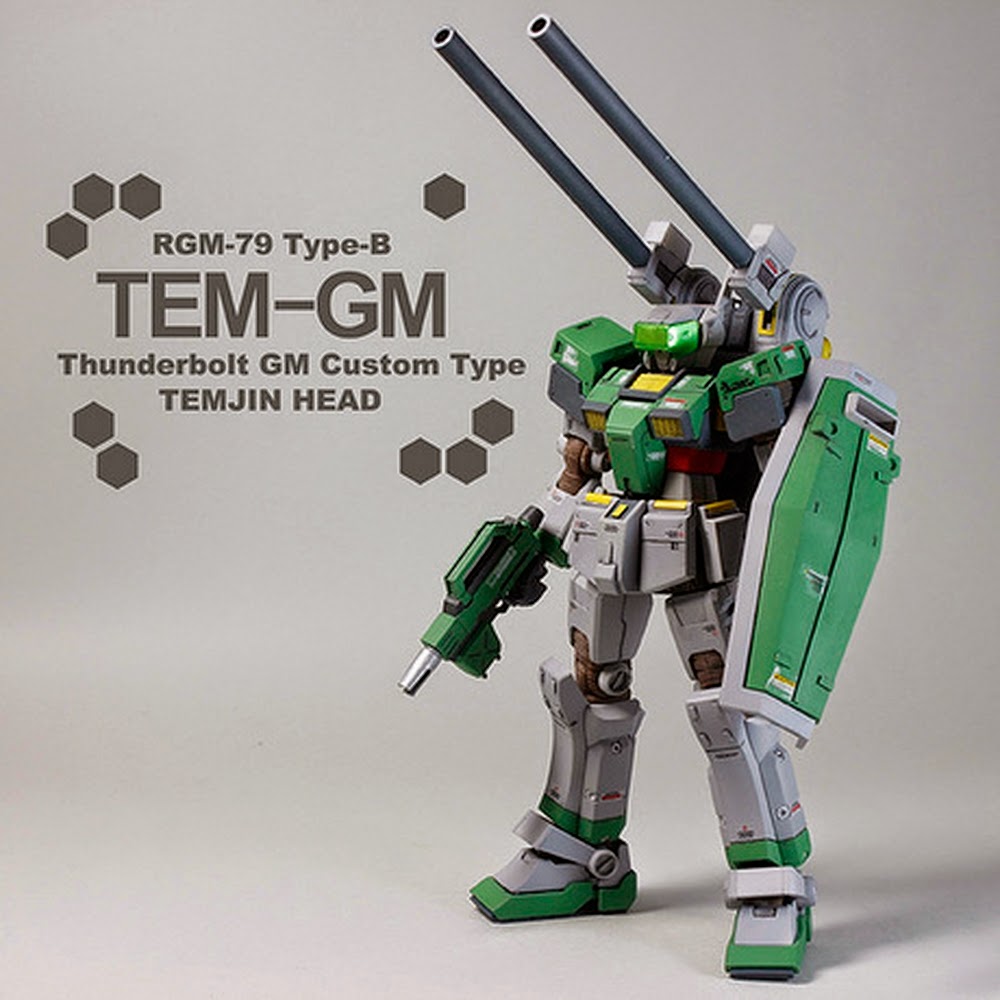 Custom Build: 1/144 RGM-79 Tem-GM Artillery Duel Type