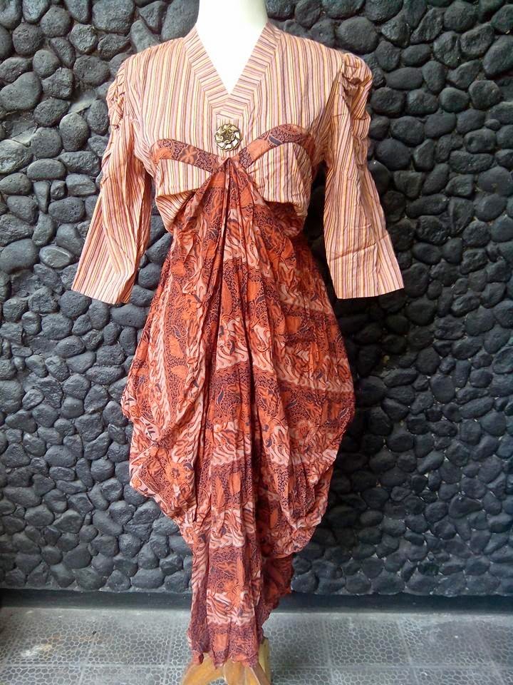 Liebe Online Shop: Baju Batik Kombinasi Lurik